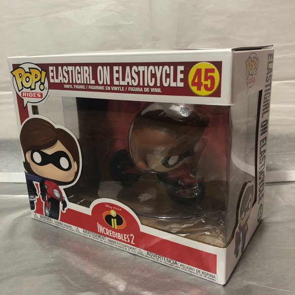 Funko | Other | Funko Pop Elastigirl On Elasticycle Incredibles | Poshmark